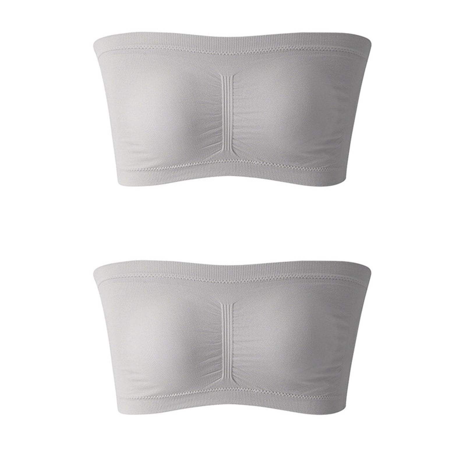 Mrat Bralettes for Women Padded Women's Stretch Strapless Bra,Summer ...