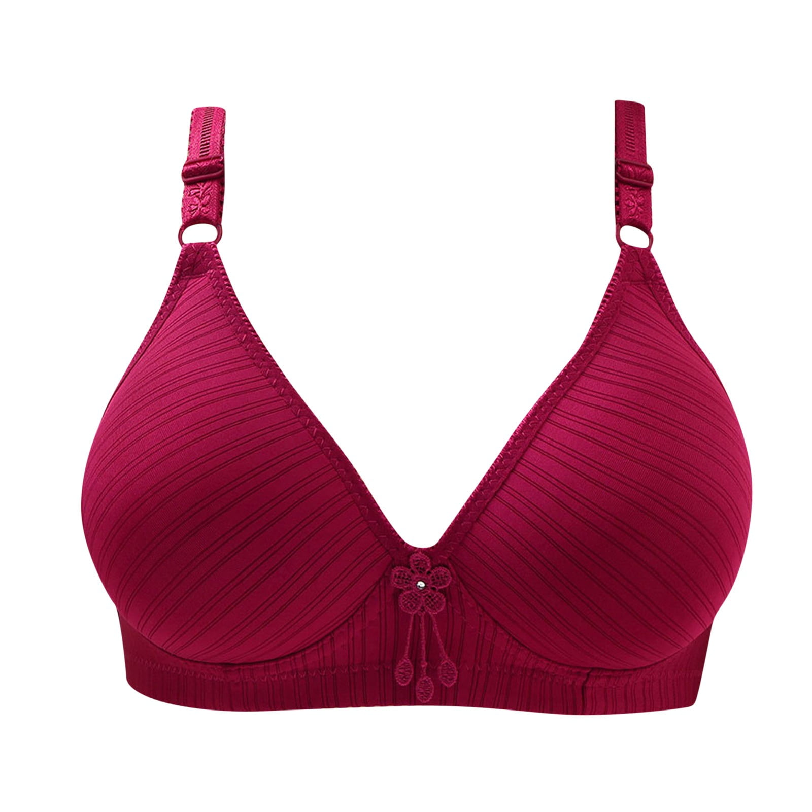 Mrat Clearance Clear Strap Bras for Women Clearance Womens Comfortable ...