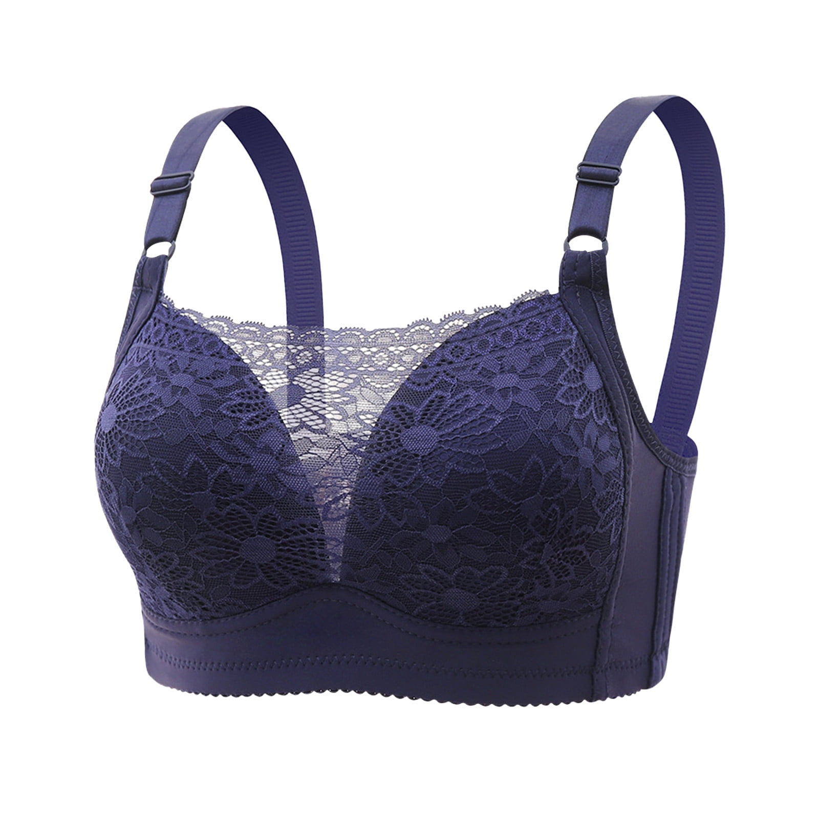 Mrat Lace Bralettes for Women Ribbed Nursing Supportive Sports Bras ...