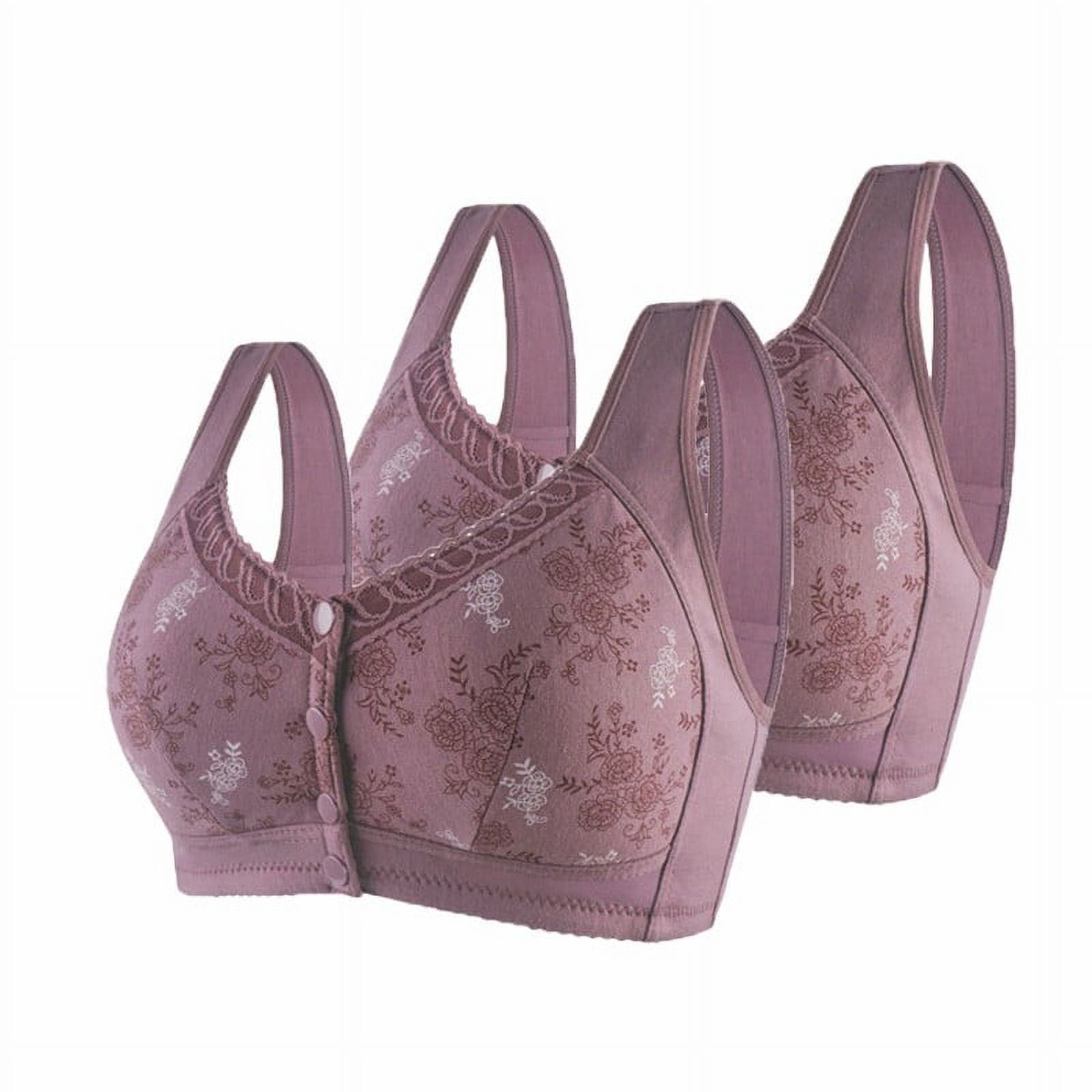 Mrat Clearance Lace Bralettes for Women T Back Lace Bralettes Plus Size ...