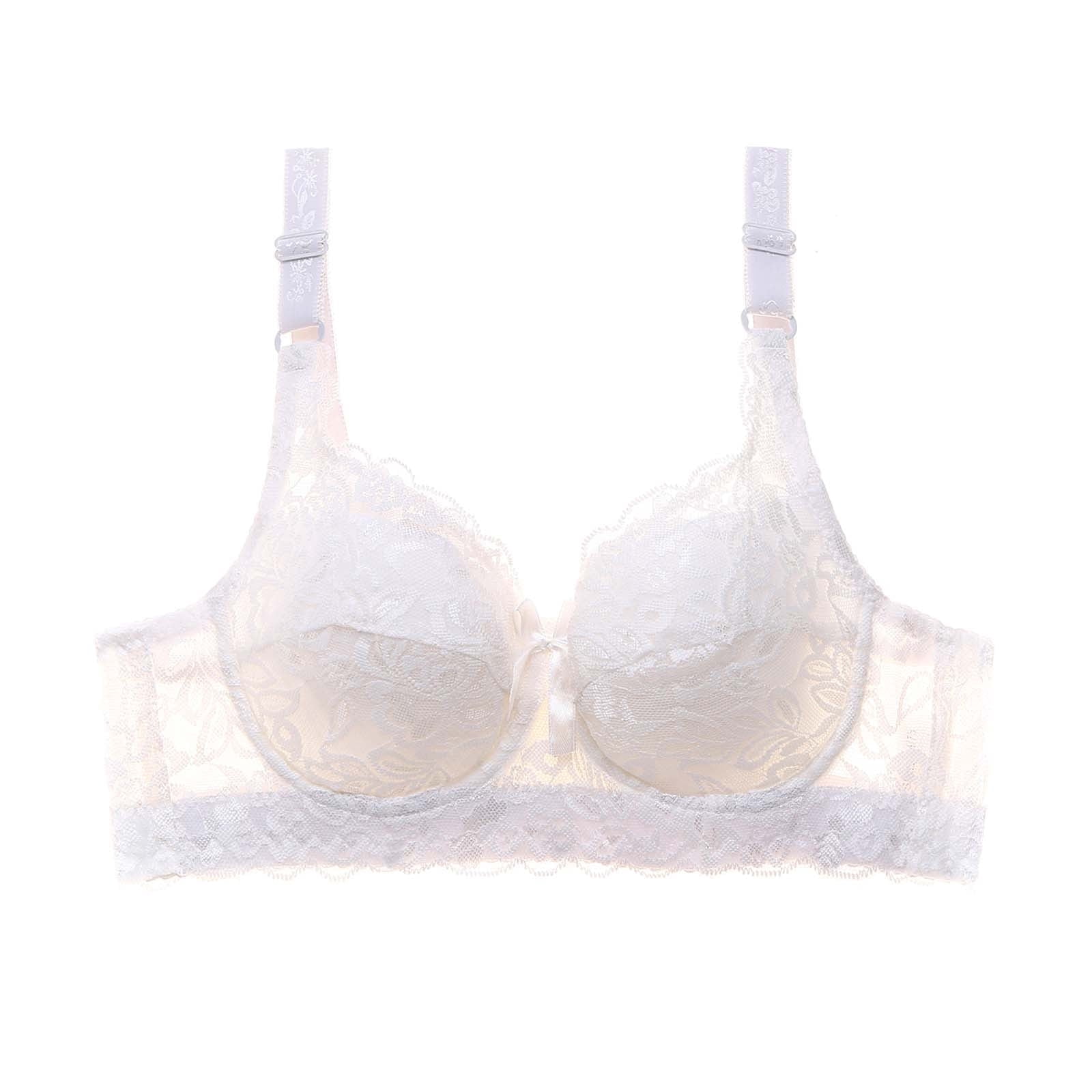 Mrat Women Bras for Women Pack Lace Lingerie Wire-Free Bra Lace V Neck ...