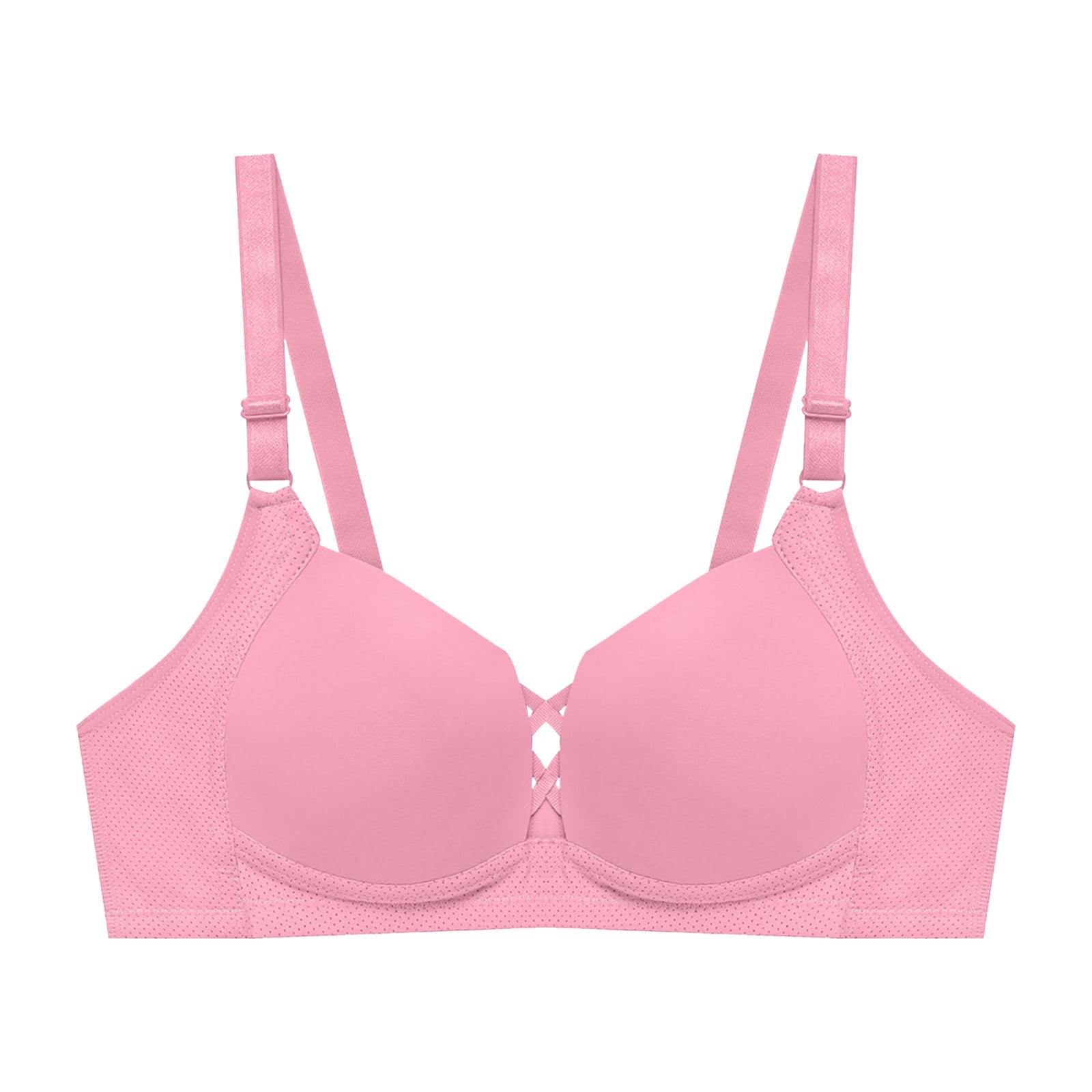 Mrat Cotton Sports Bras for Women Clearance Front Close Bras Women ...