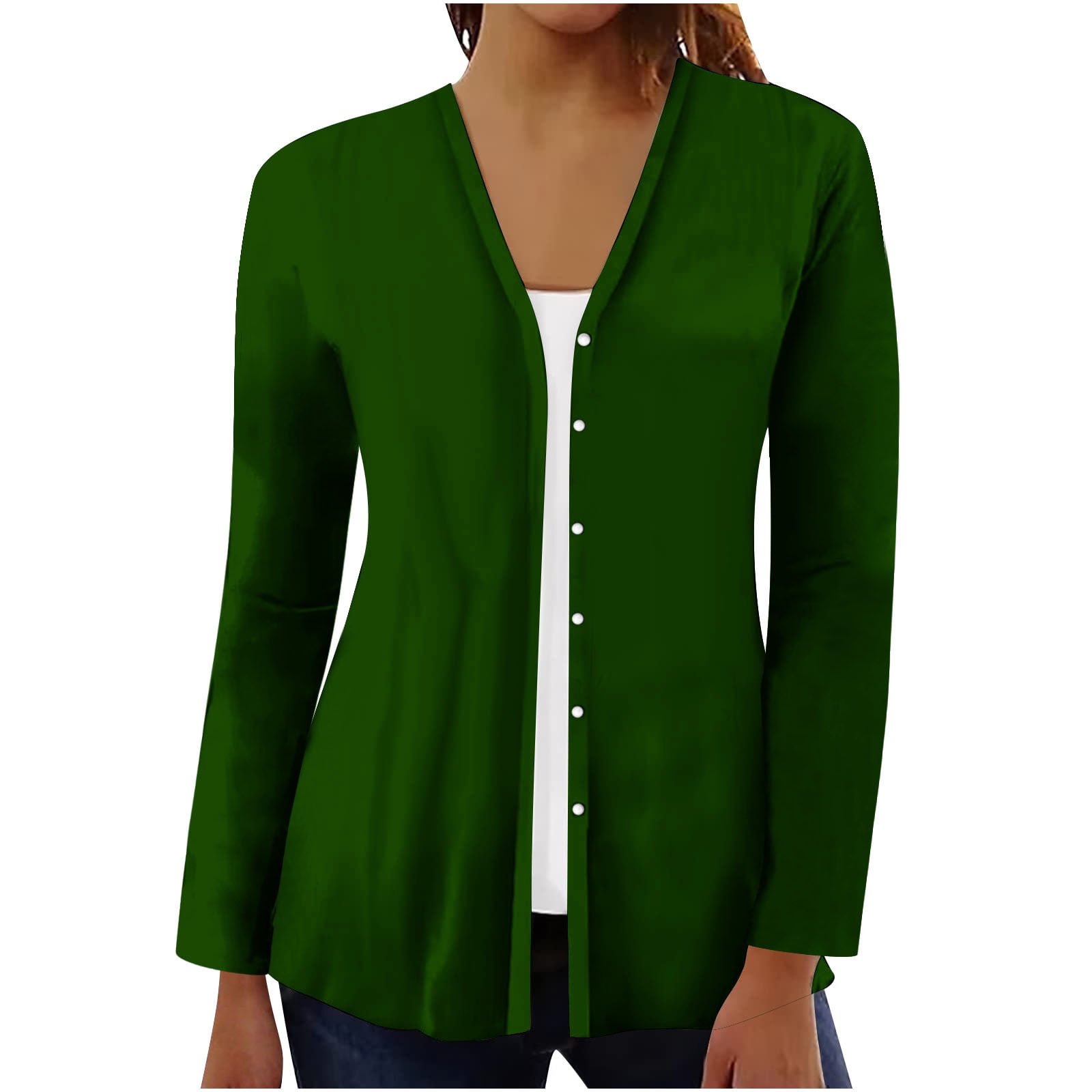 Mrat Light Weight Cardigan Women Summer Long Sleeve Casual Cardigan ...