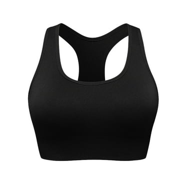 Brglopf Womens Seamless Sports Yoga Bra Wireless Supportive Bra Push Up ...