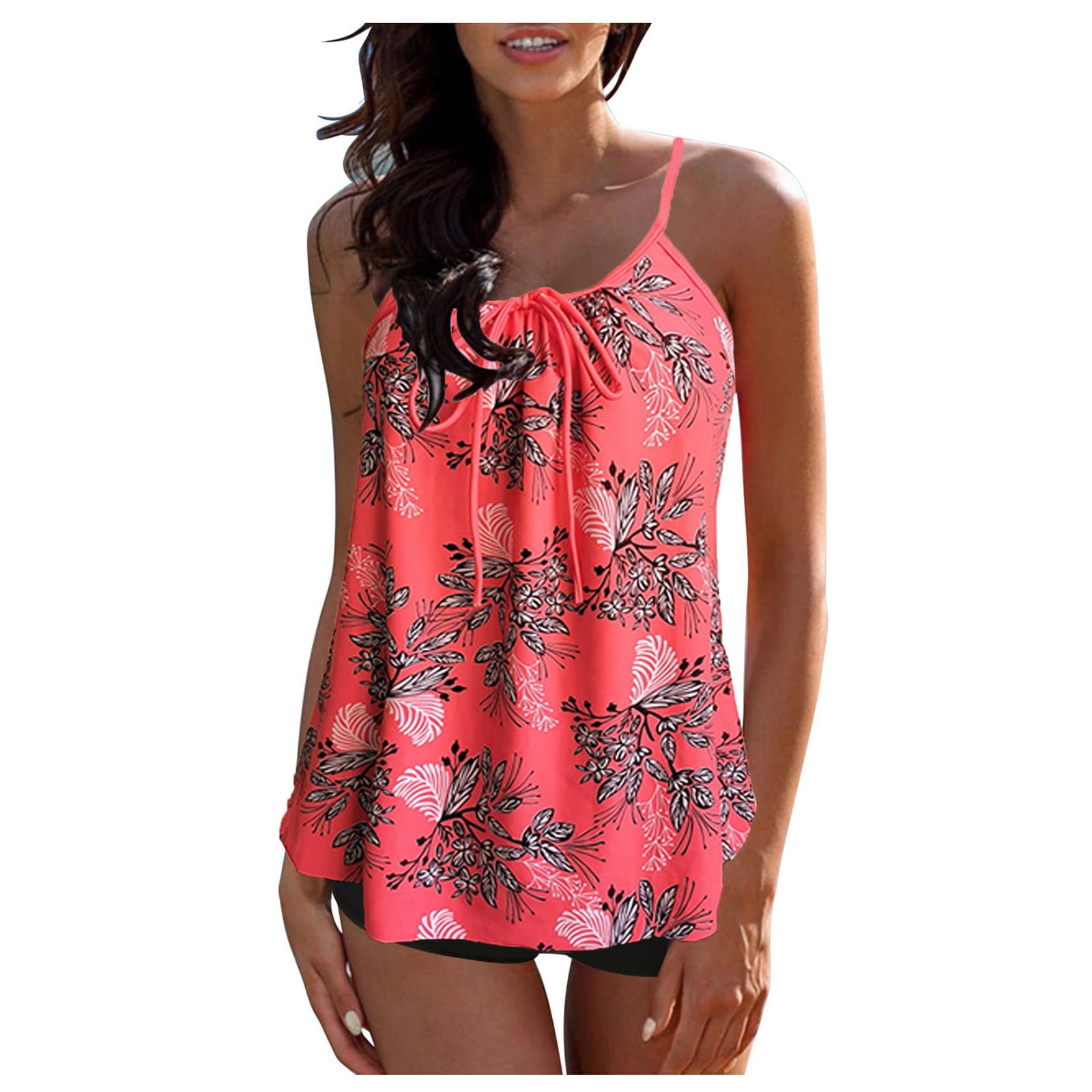 Mrat Strapless Bikini Clearance Women Conservative Print Strappy Back
