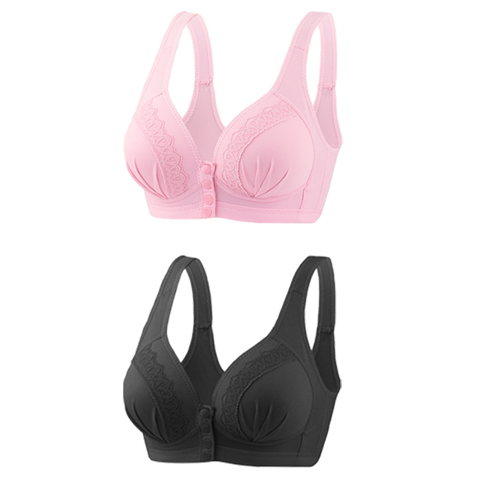 Mrat Wireless Bras for Women Clearance Workout Bras Women Longline Bra ...