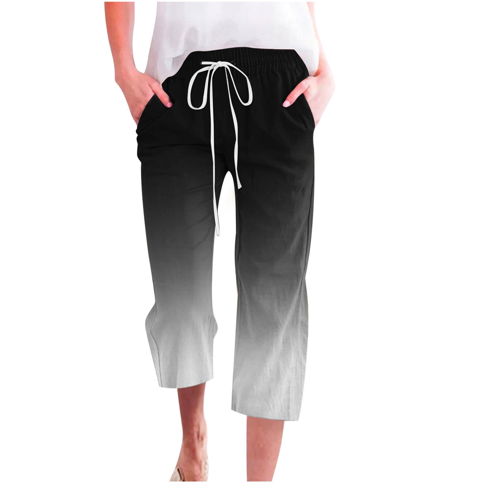 Mrat Women Two Side Pockets Pants - Walmart.com