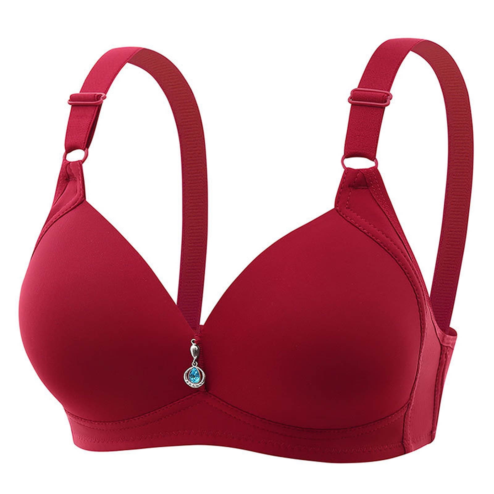 Mrat Womens Everyday Wear Bra Ladies Traceless Comfortable No Steel