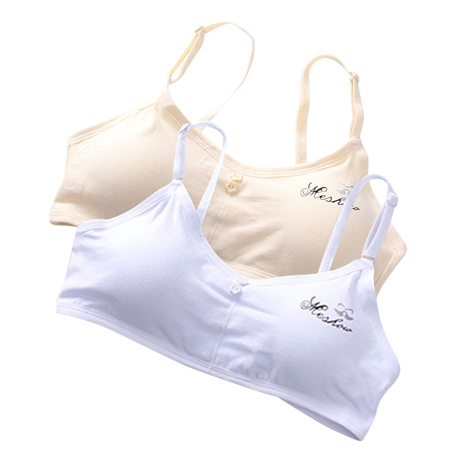 Mrat Womens Bra Comfort 3pc Girls Bra Comfort Fitting Seamless for Girl ...