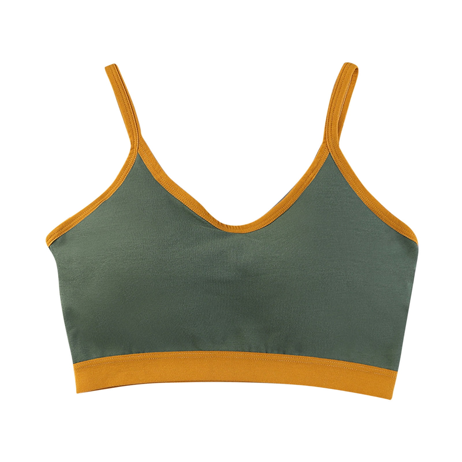 Mrat Womens Sports Bras Multipack Women's Spaghetti Strap Cotton Bras ...