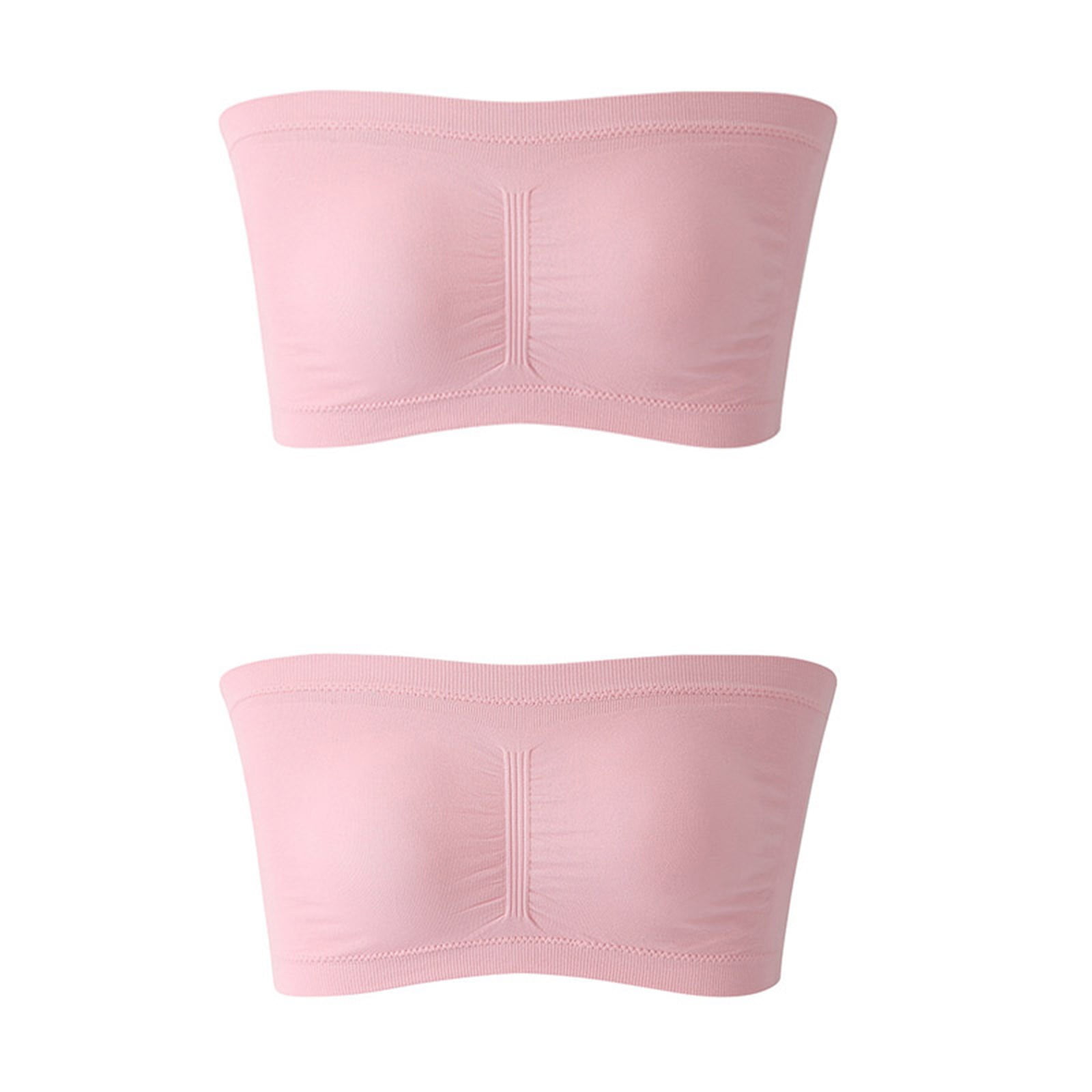 Mrat Womens Wire-Free Bra Women's Stretch Strapless Bra,Summer Bandeau ...