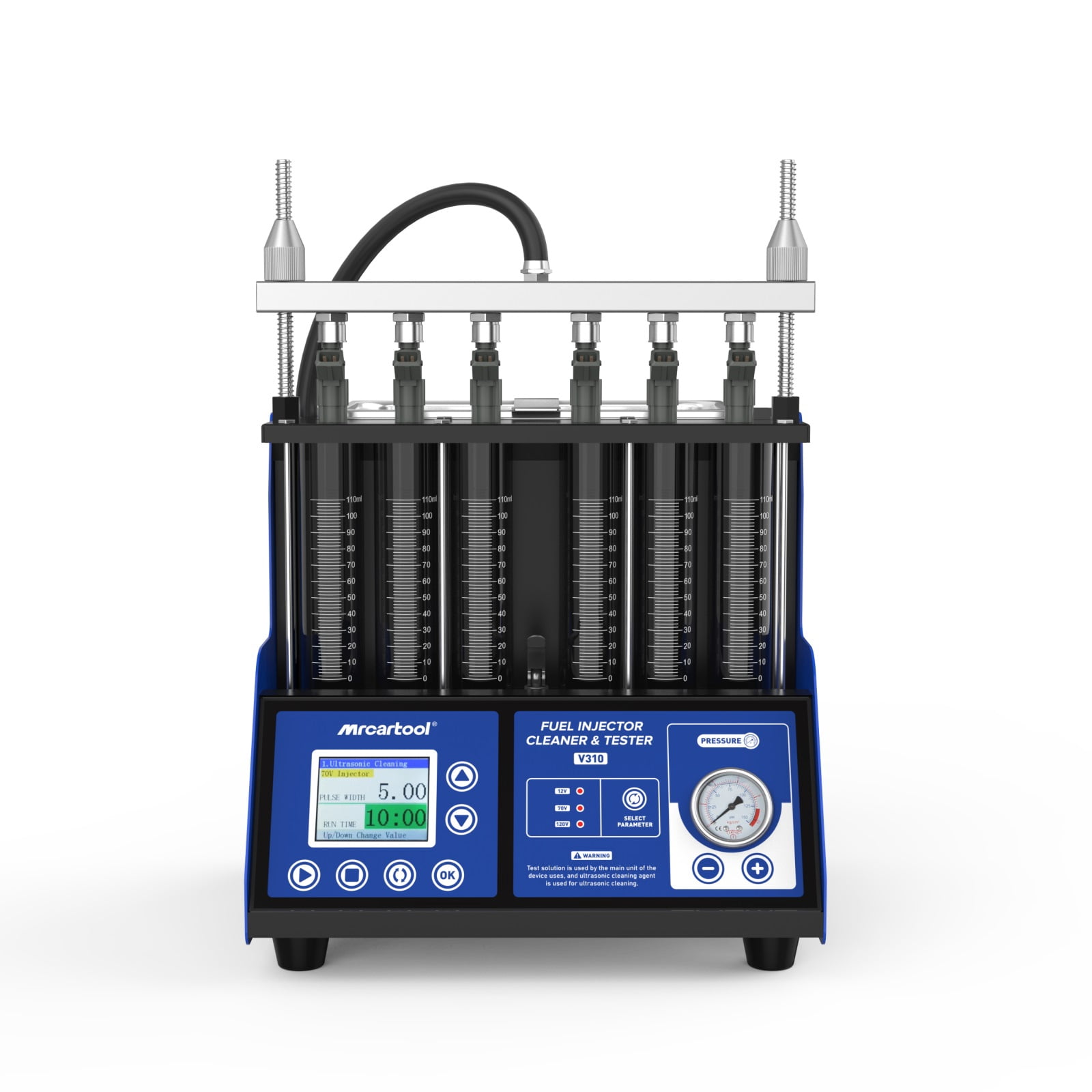 Mrcartool Car Ultrasonic GDI Fuel Injector Clean Test Machine 110V-220V ...