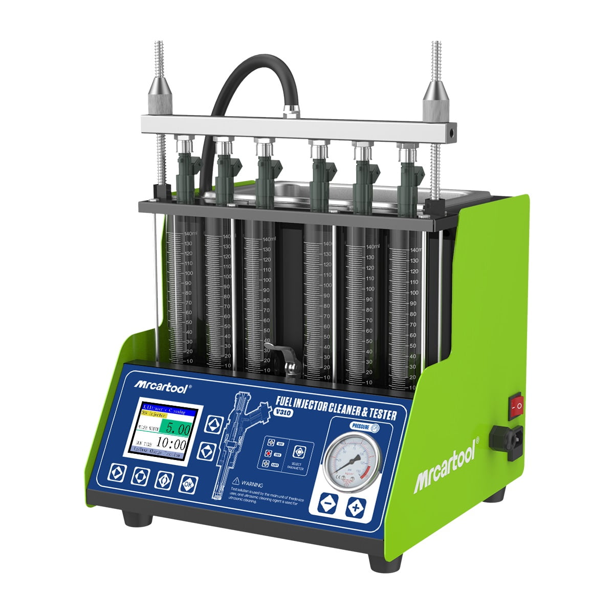 Mrcartool Fuel Injector Cleaner Tester Machine, V310 Fuel Injection ...
