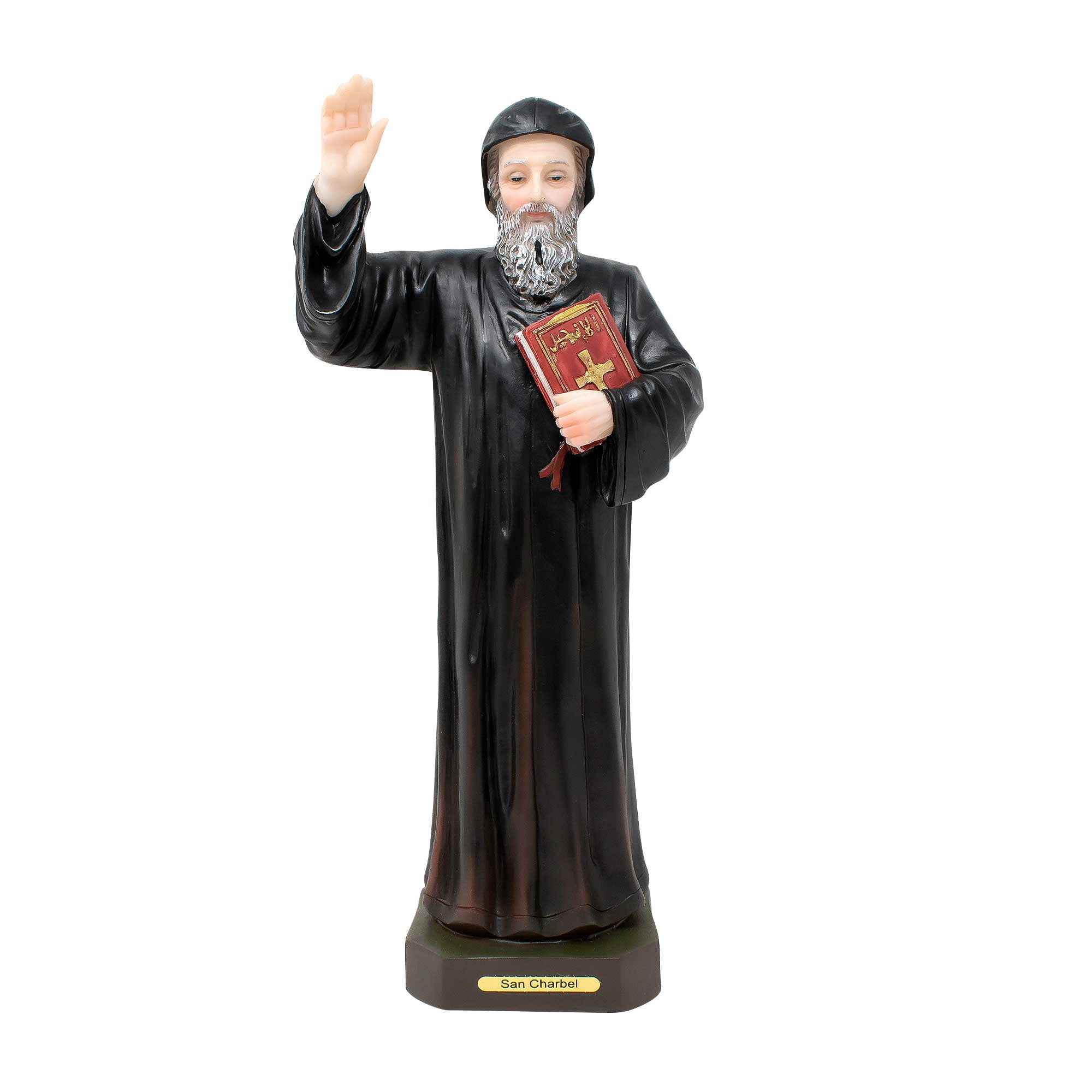MrcjSales – Saint Charbel Resin Statue | 12 inches | Durable ...