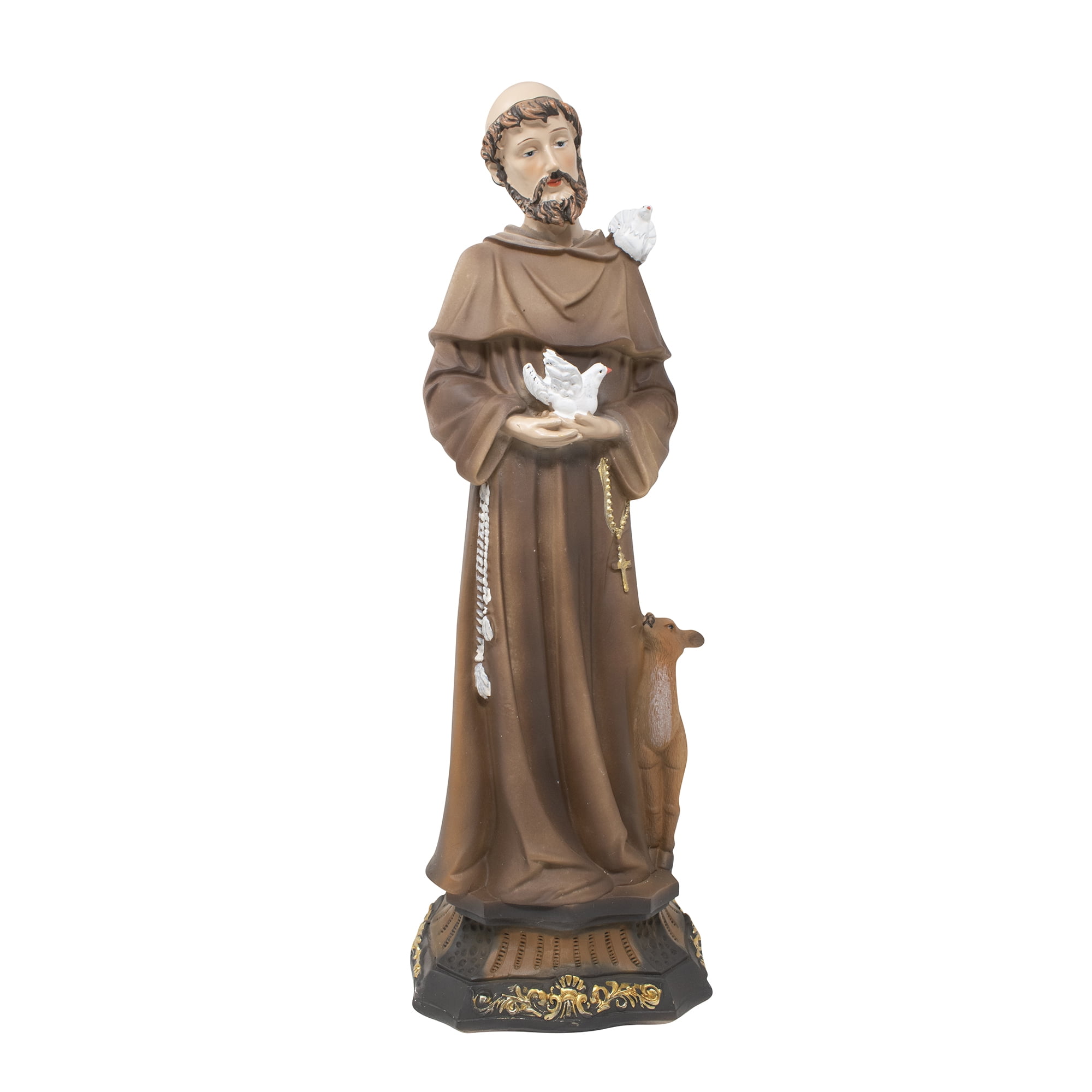 MrcjSales – San Francisco de Asis Resin Statues - saint franciso pf asis | 8' inches | High ...