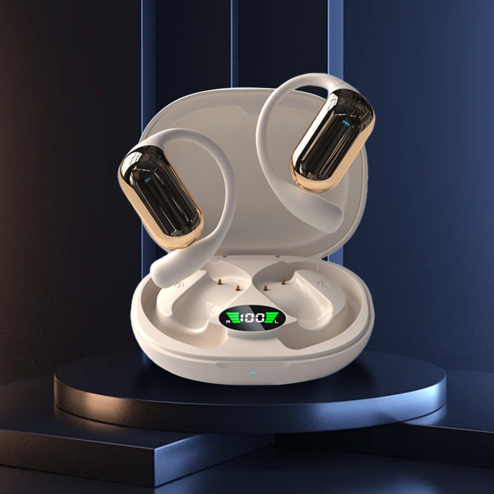 Mrmaere Bluetooth 5.3 Non In Ear Hanging Ear Power Display Directional ...