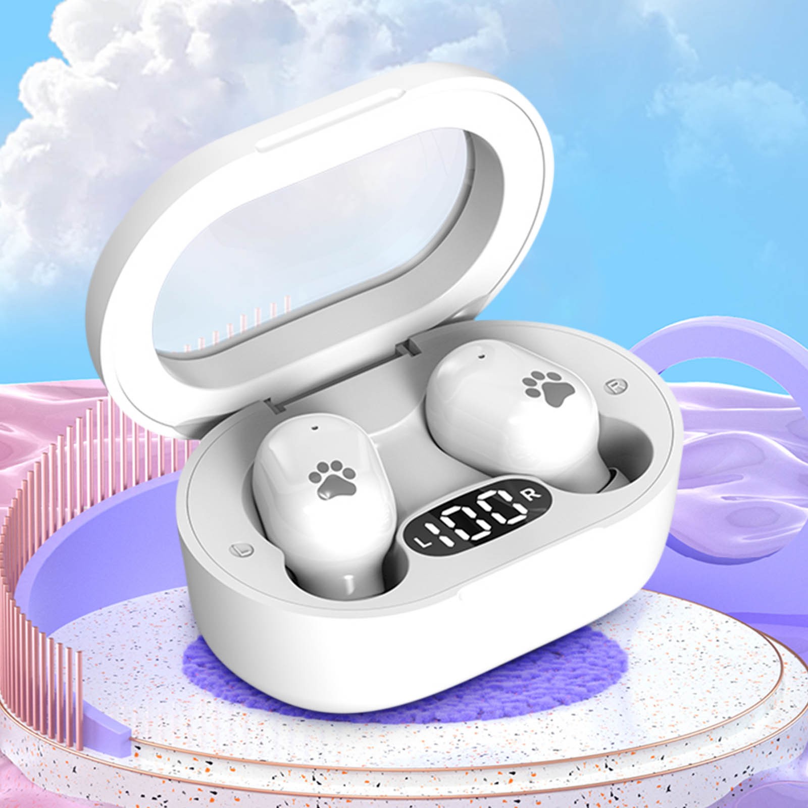 Mrmaere Bluetooth Wireless Headphones with Microphone Stereo Earphones ...