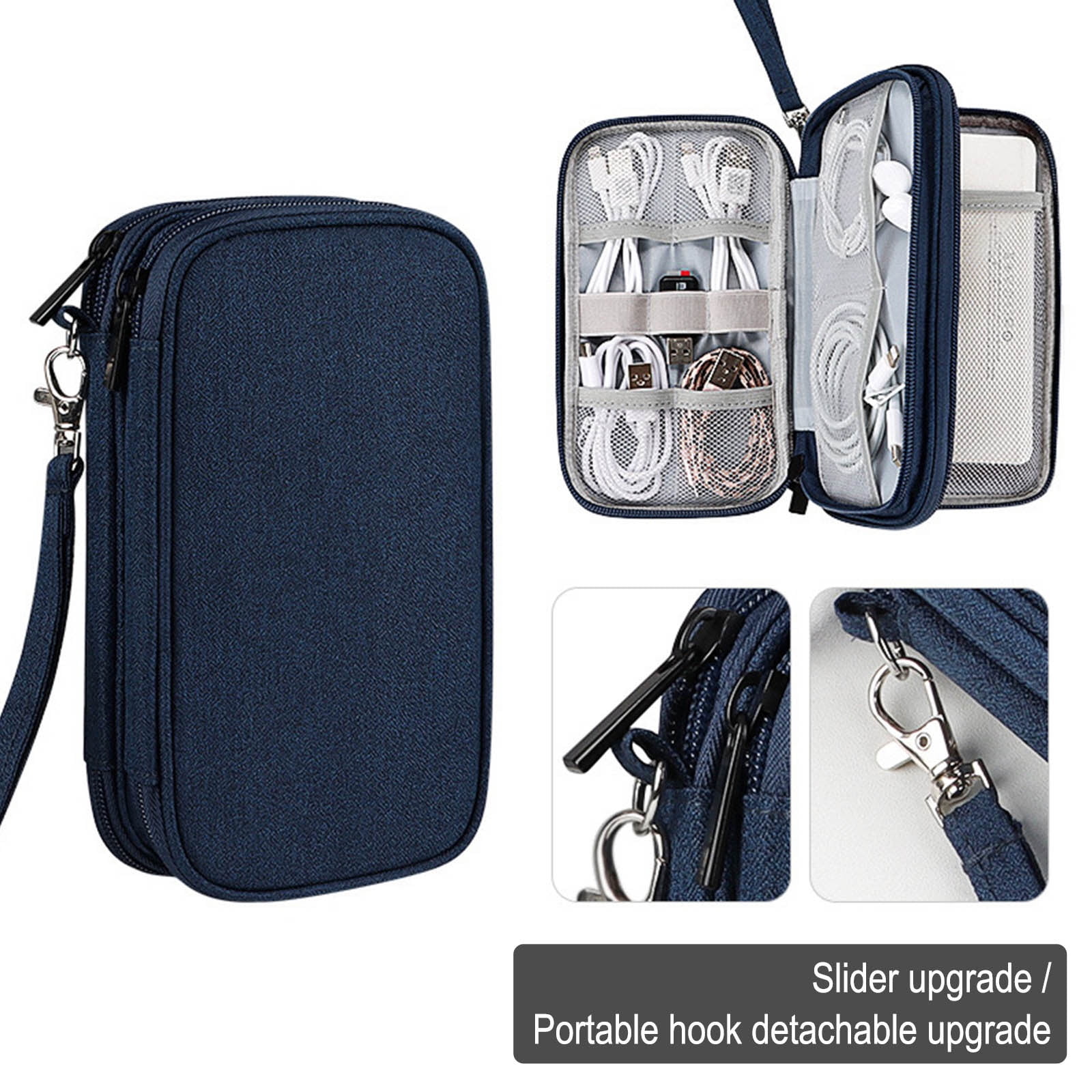 Mrmaere Digital Accessories Storage Bag with Multi-Layer Protection ...