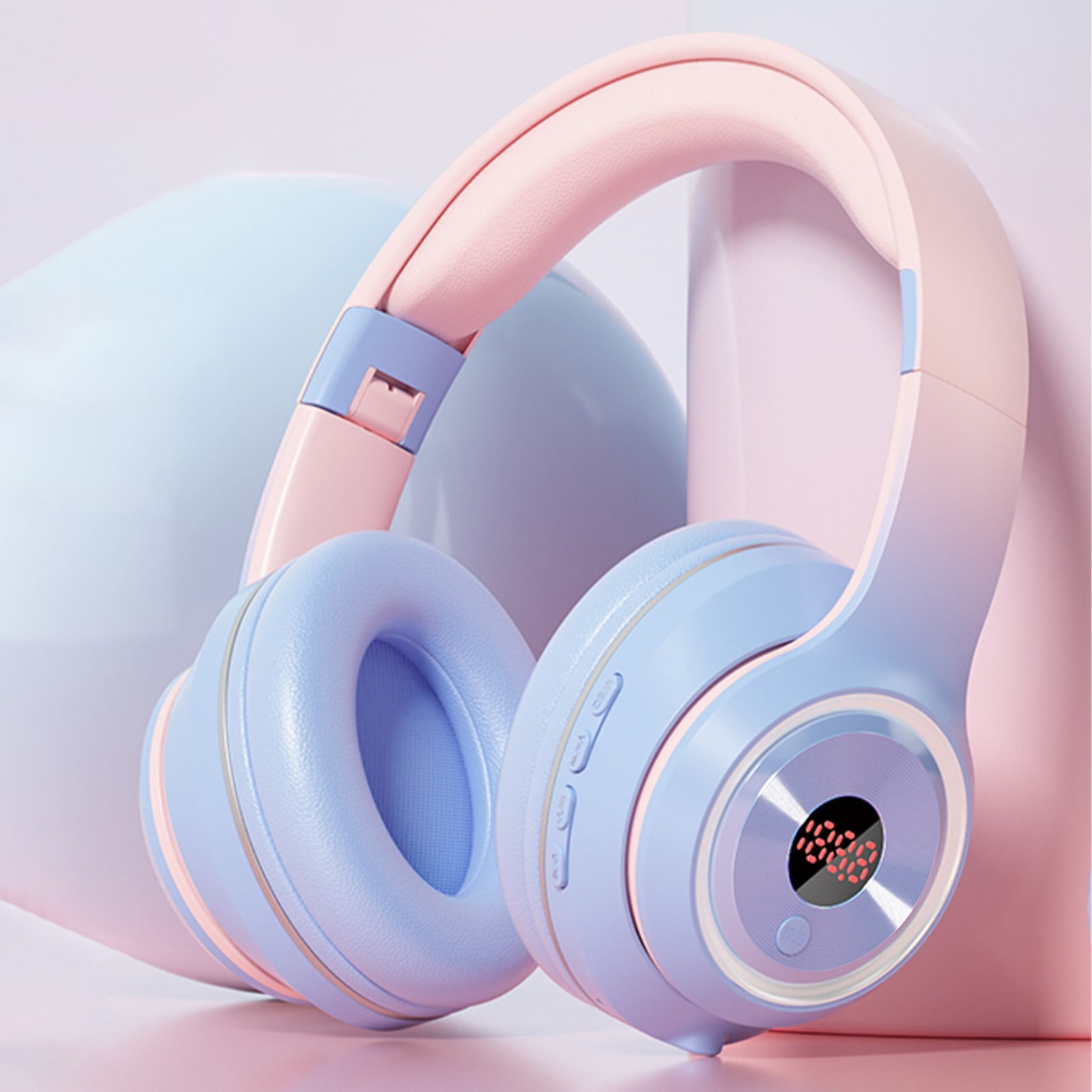 Mrmaere FM Bluetooth Headphones with Multi-Functional Sports & Music ...