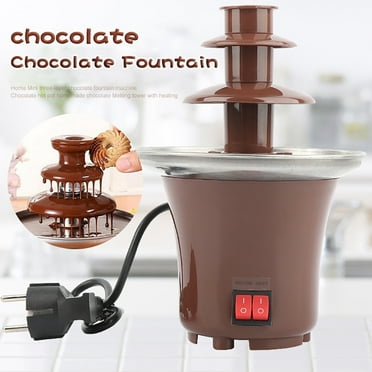 Mini Chocolate Melting Pot, Fondue Fountain, Warmer Machine for Milk ...