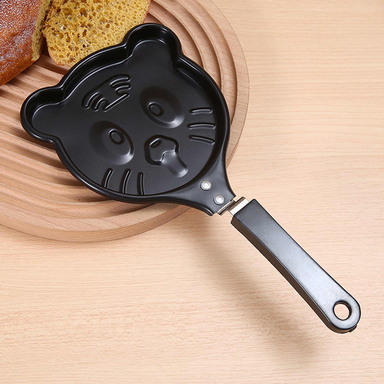 Mrmaere Mini Omelette Maker Non-Stick Pan for Breakfast DIY, Portable ...