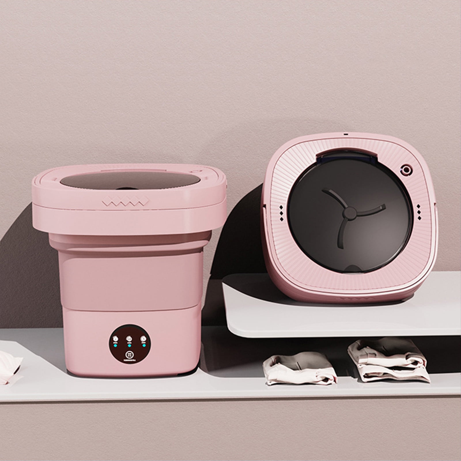 Mrmaere Portable 7L Baby Washing Machine, Compact Travel Washer for ...