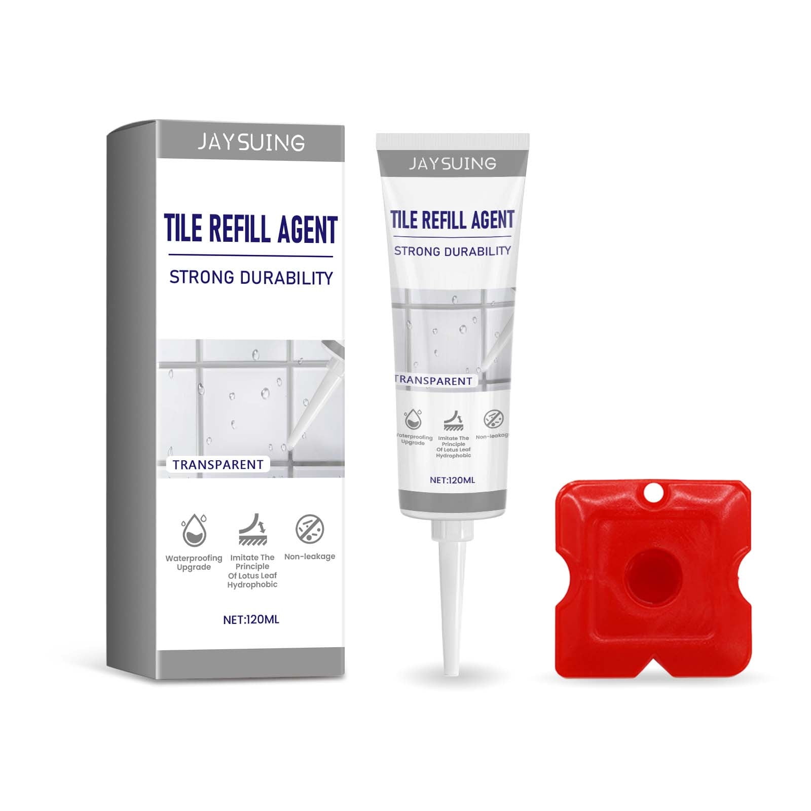 Mrmaere Seamless Tile Filler 120ml Gap Filler for Floor Easy to Apply ...