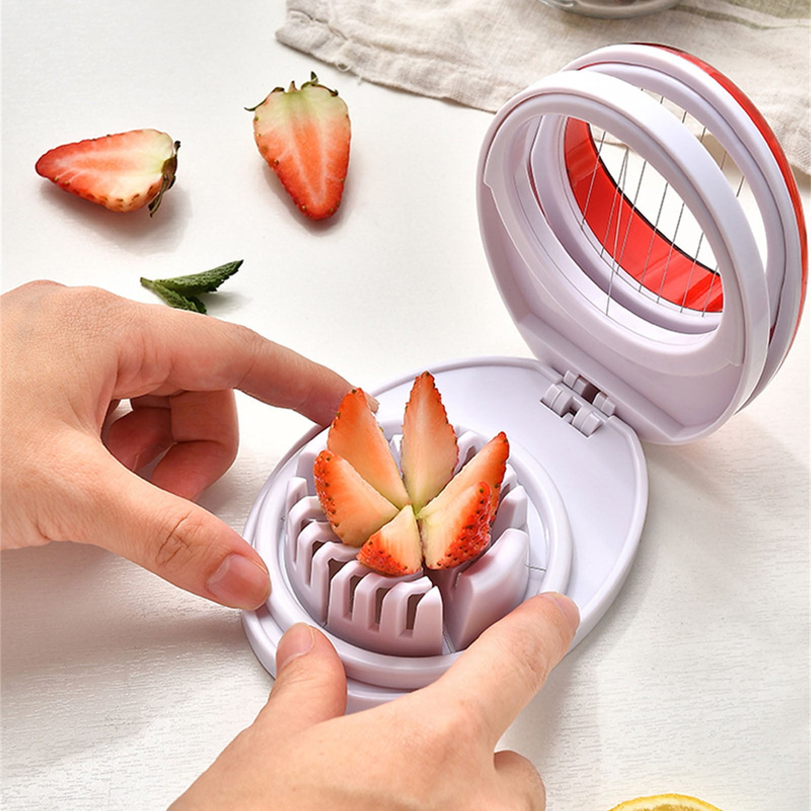 Mrmaere Three-In-One Kitchen Cutting Tool, PP Material Food Splitter ...