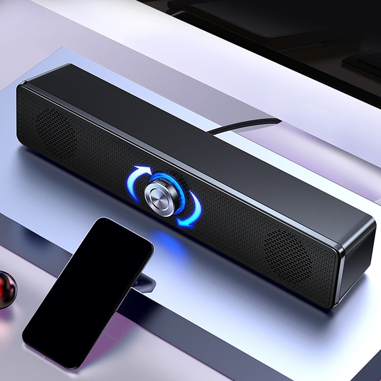 Mrmaere Wired Speaker with Subwoofer for Laptop, 35mm Audio Cable; USB ...