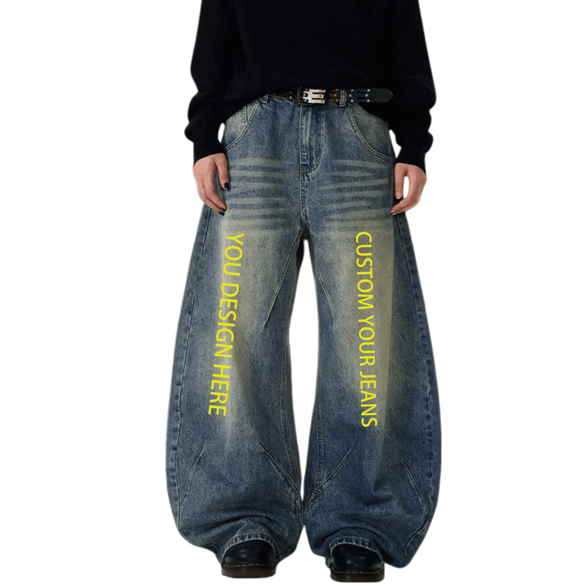 Mrmall Custom Jeans Design Your Own Jeans Add Photo Text Logo ...