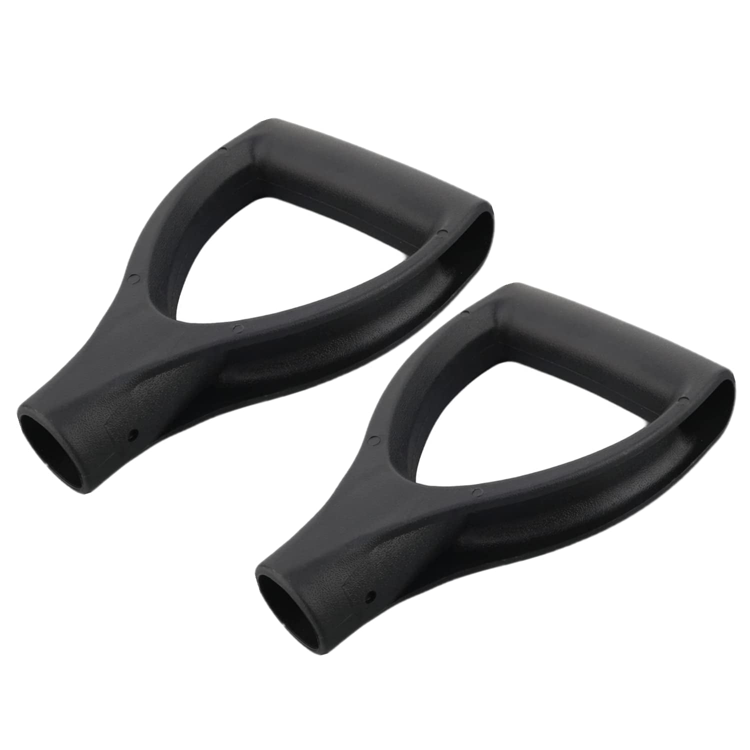 MroMax 2Pcs Shovel D Grip Handle, 1-1/4" Inner Diameter 32mm PVC Spade ...