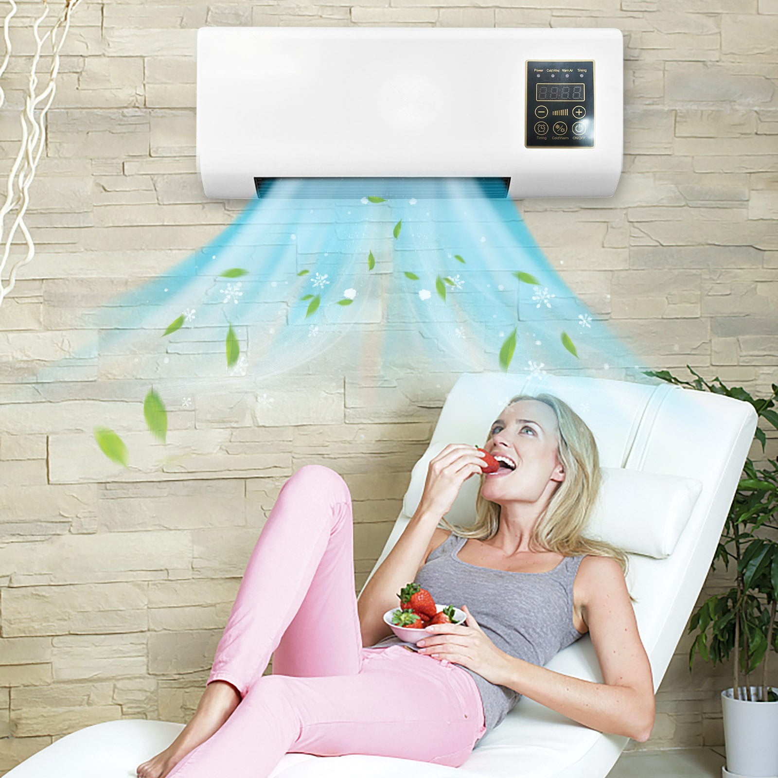 Mrrzels Window Air Conditioner, 20000BUT Air Conditioner, Small Wall ...