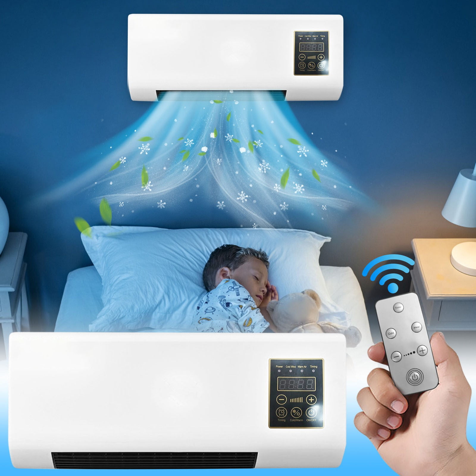 Mrrzels Window Air Conditioner, 20000BUT Air Conditioner with Remote ...