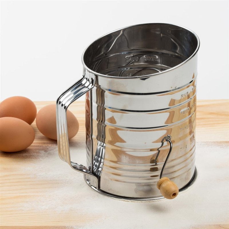 Mrs Anderson's Stainless Steel Baking Sifter, 5 Cup for Flour and Cake ...