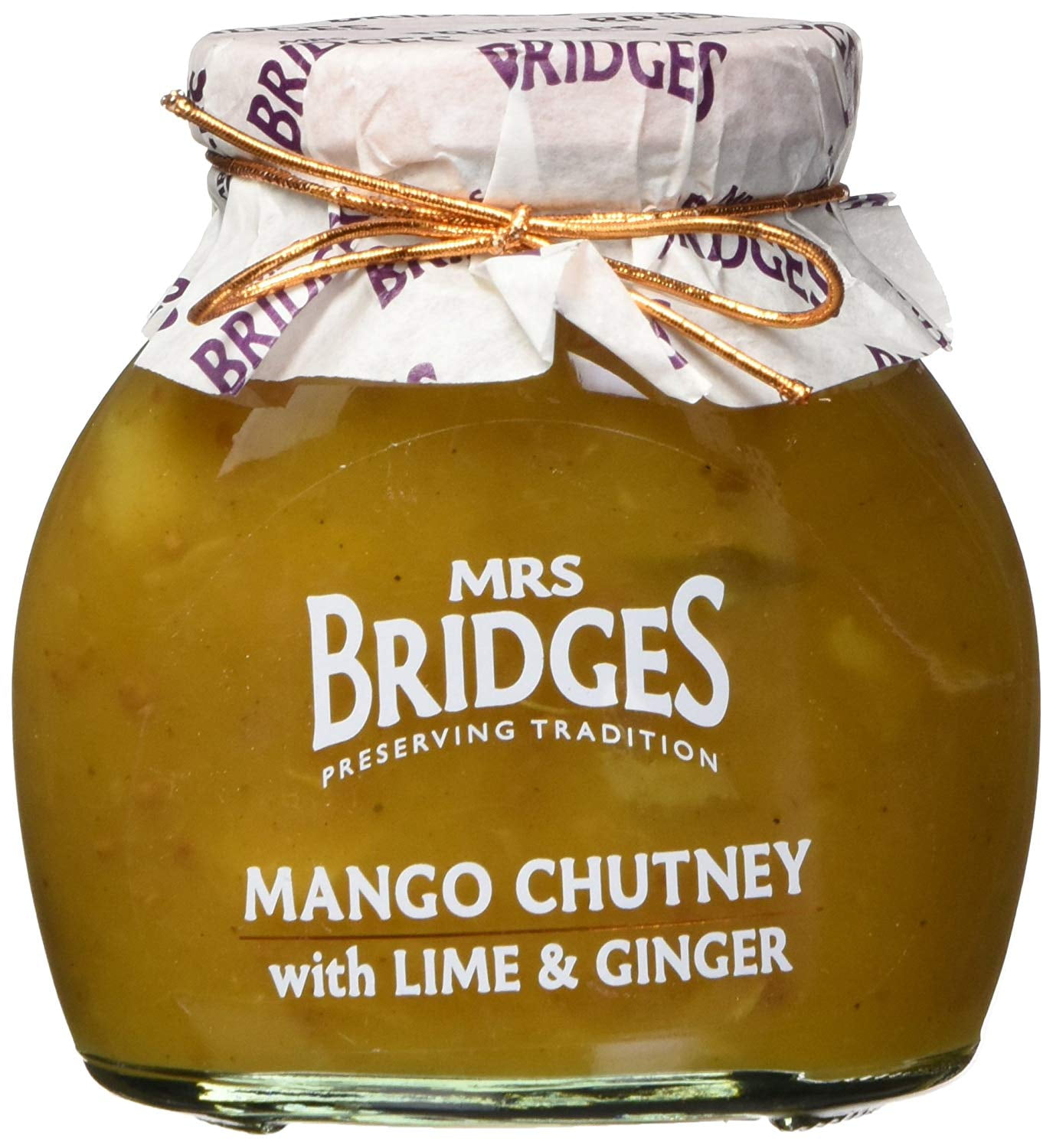 Mrs Bridges Mango Chutney with Lime & Ginger, 10 oz - Walmart.com