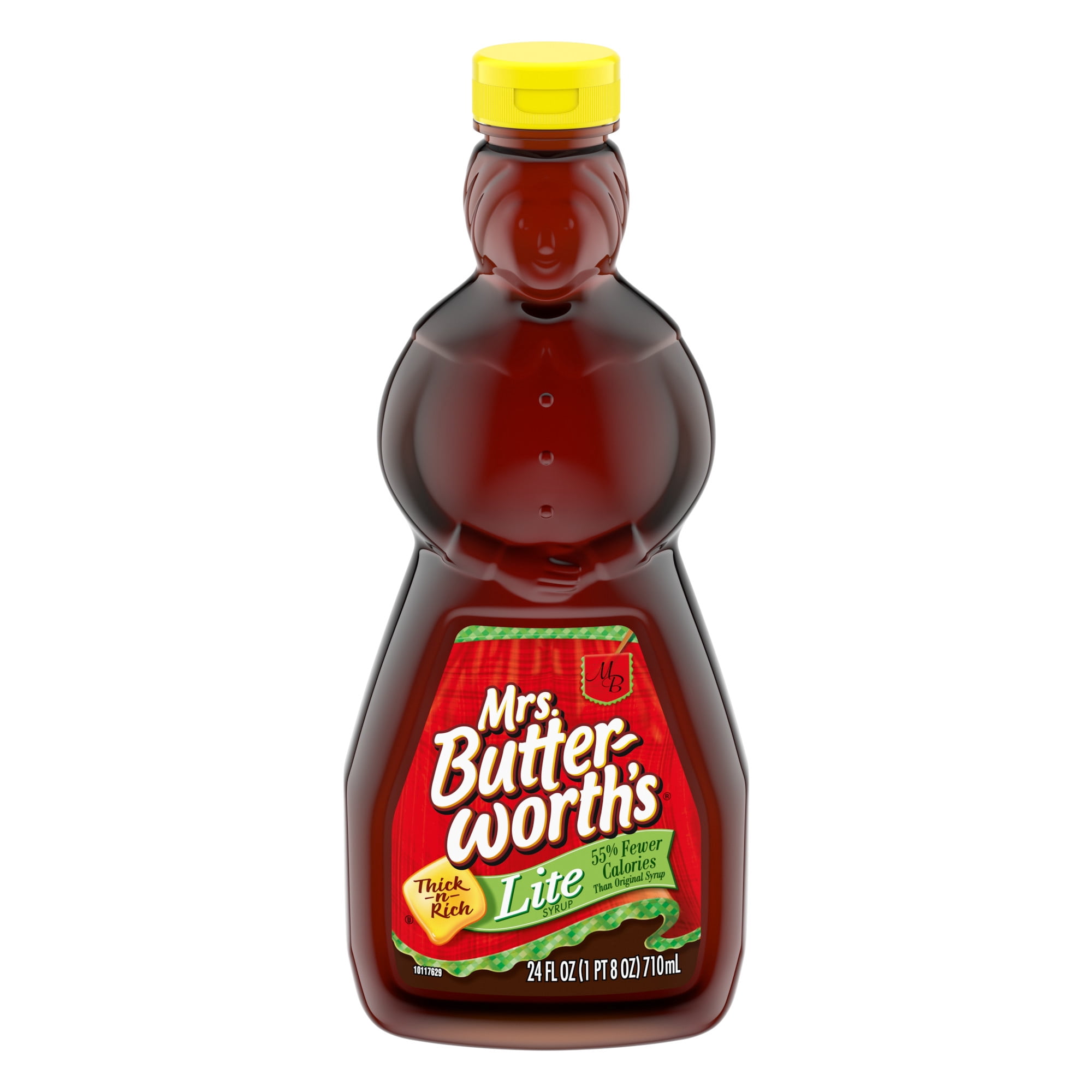 Mrs. Butterworth's, Pancake Syrup, 24 fl oz, Lite Thick and Rich ...