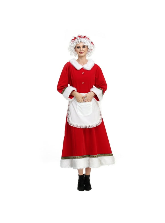 Mrs. Claus Costumes in Halloween Costumes - Walmart.com
