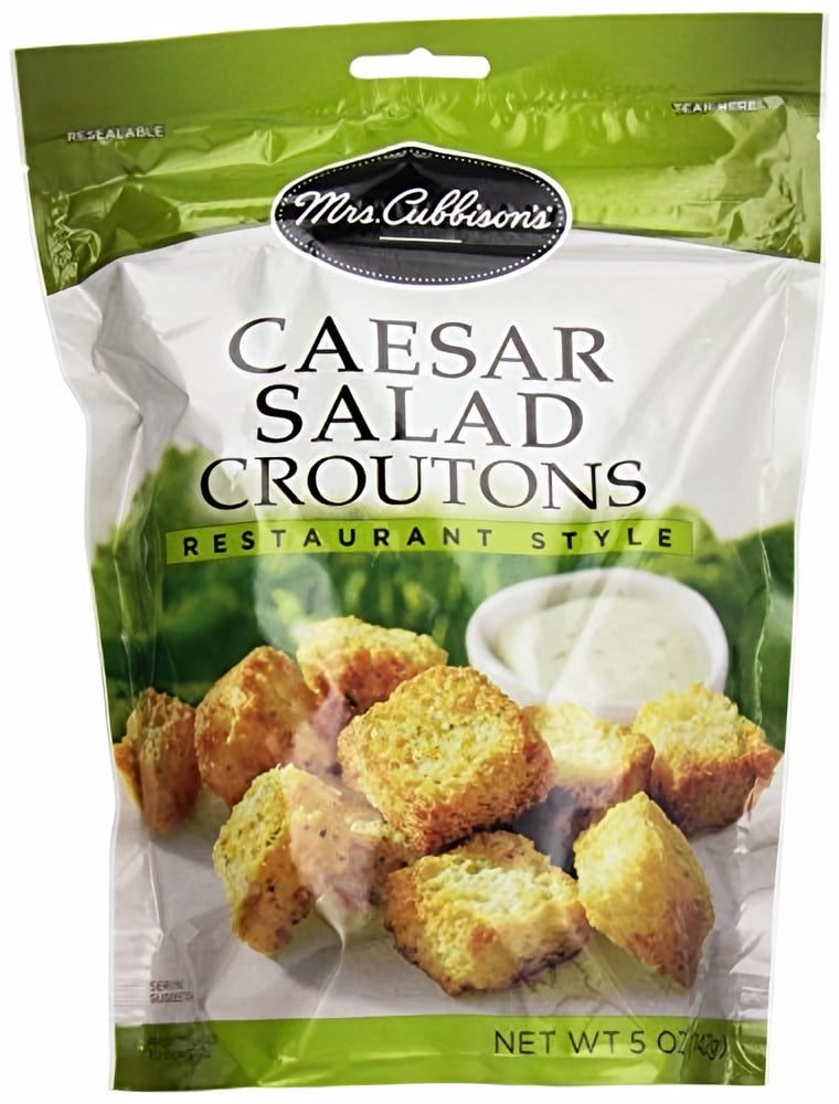 Mrs. Cubbison's® Caesar Salad Croutons Restaurant Style 5 Oz (Pack of ...