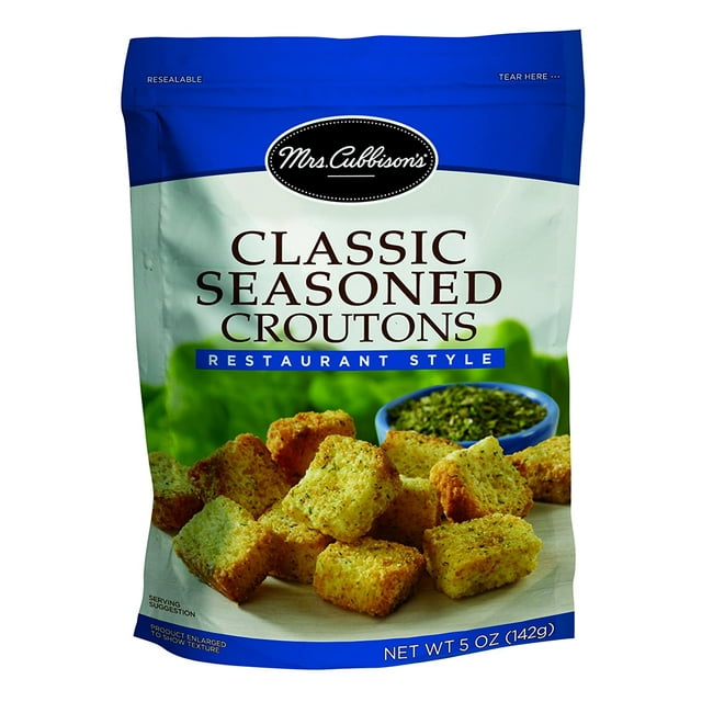 Mrs. Cubbison's Crouton, Classic Seasoned, 9 Count - Walmart.com