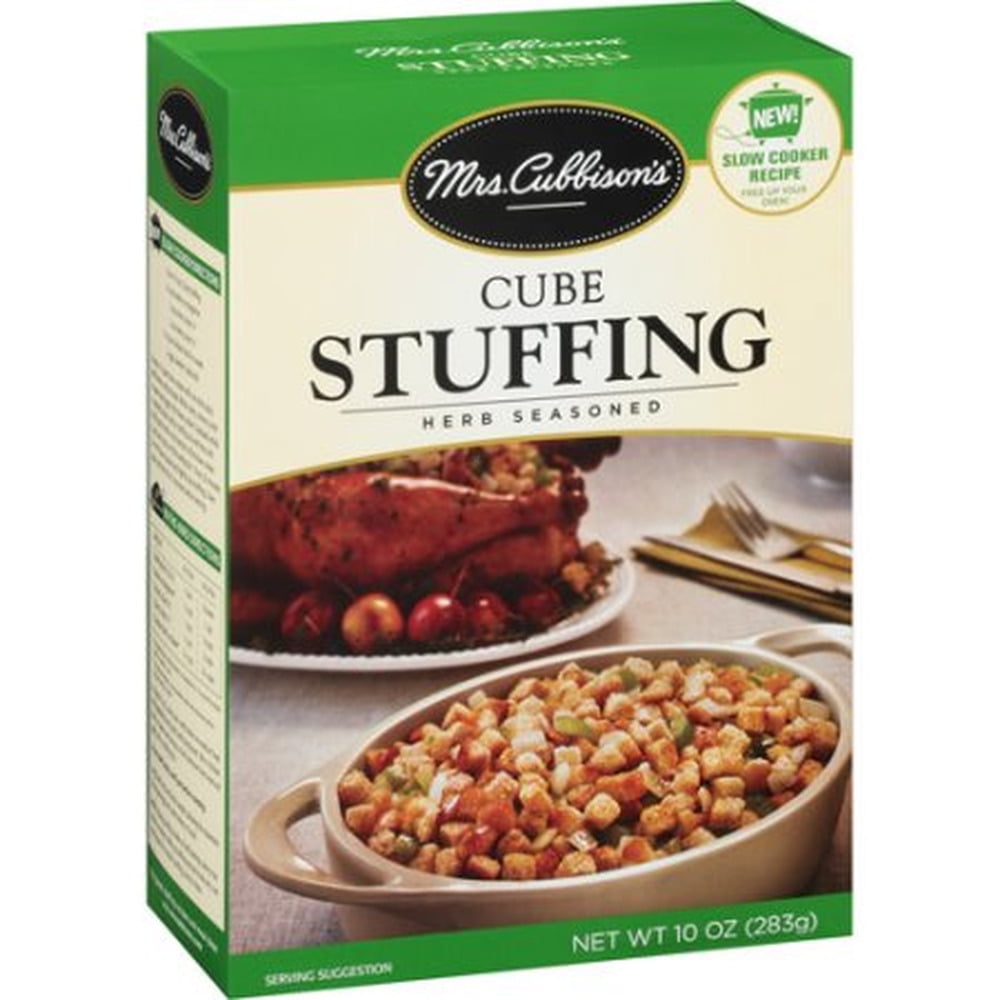 Mrs Cubbisons Herb Seasoned Cube Stuffing - Walmart.com