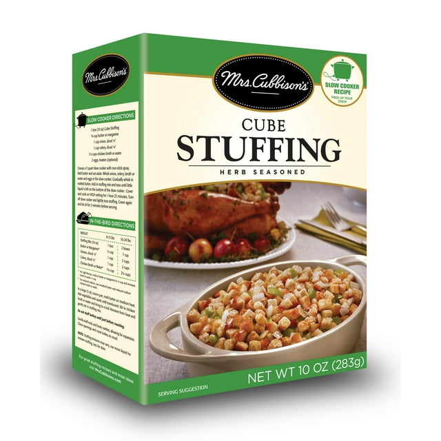 Mrs. Cubbison's Herb Seasoned Pack Of 1 Turkey Stuffing Box. - Walmart.com