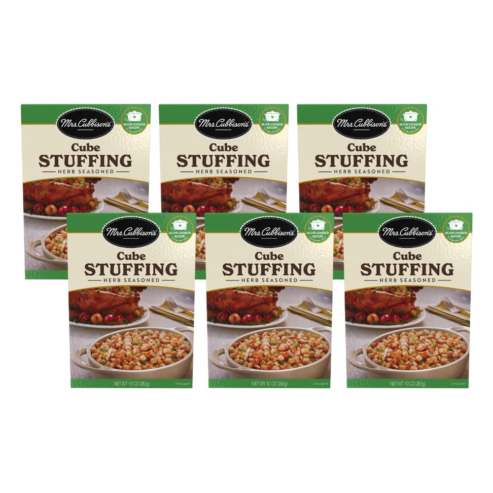 Mrs. Cubbison's Stuffing Mix, Herb Seasoned, 10 oz (Pack - 6) - Walmart.com