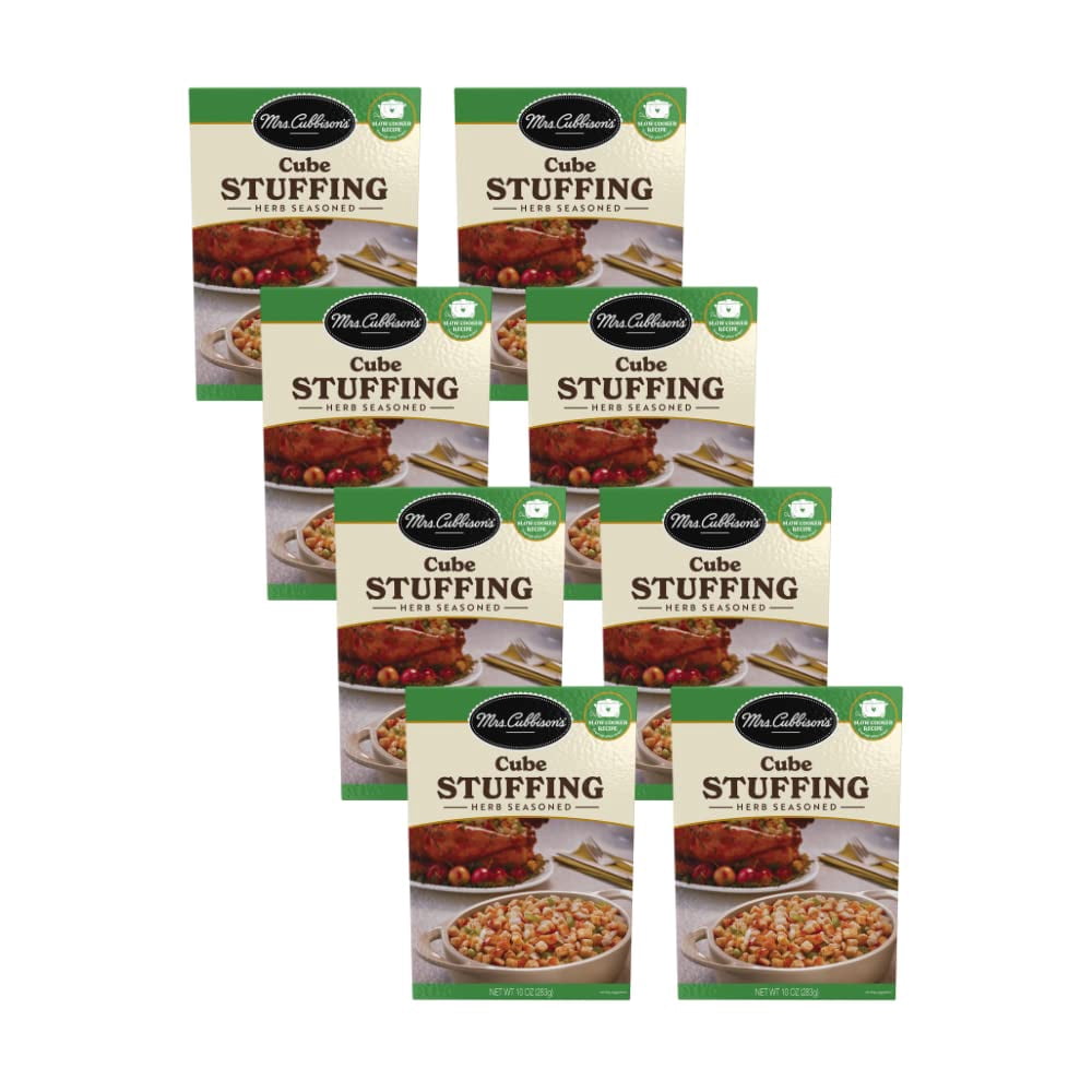 Mrs. Cubbison's Stuffing Mix Herb Seasoned, 10 oz (Pack - 8) - Walmart.com