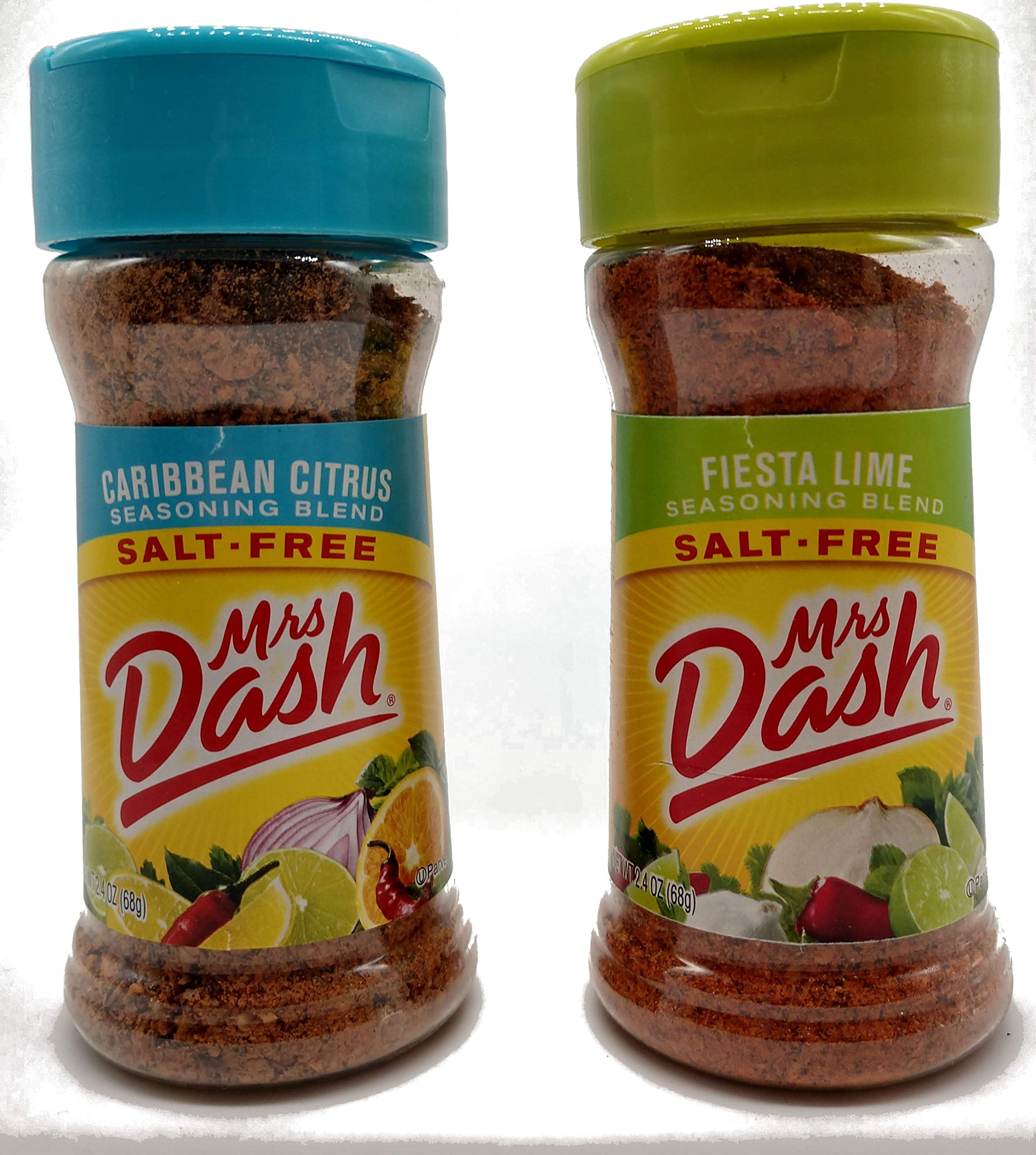 Mrs. Dash Caribbean Citrus & Fiesta Lime 2.4 oz each - Walmart.com