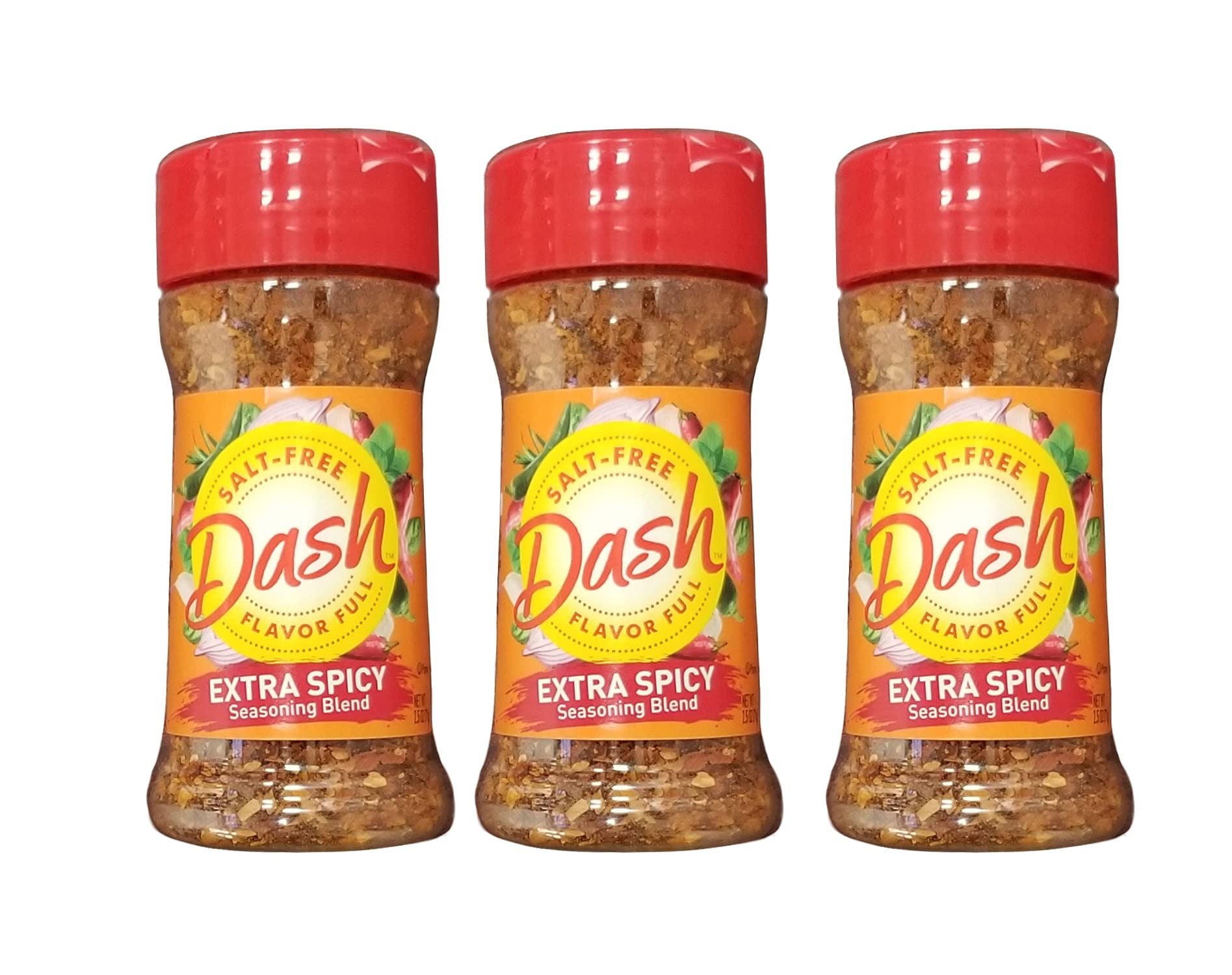 Mrs. Dash "Extra Spicy", Salt-Free Seasoning BSL1 Blend Shaker 2.5 Oz ...