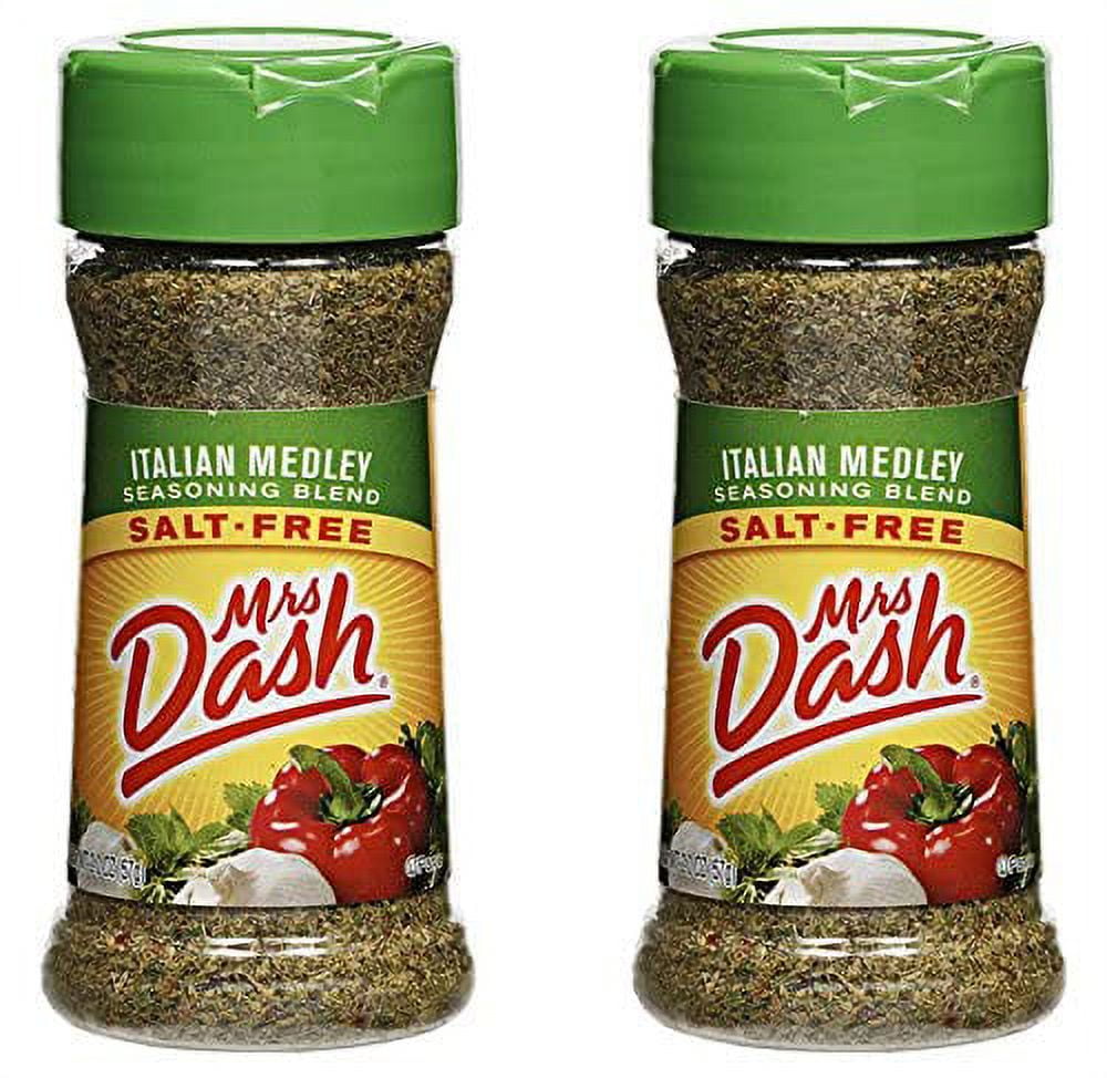 Mrs. Dash Italian Medley Seasoning Blend 2 oz Pack of 2 - Walmart.com