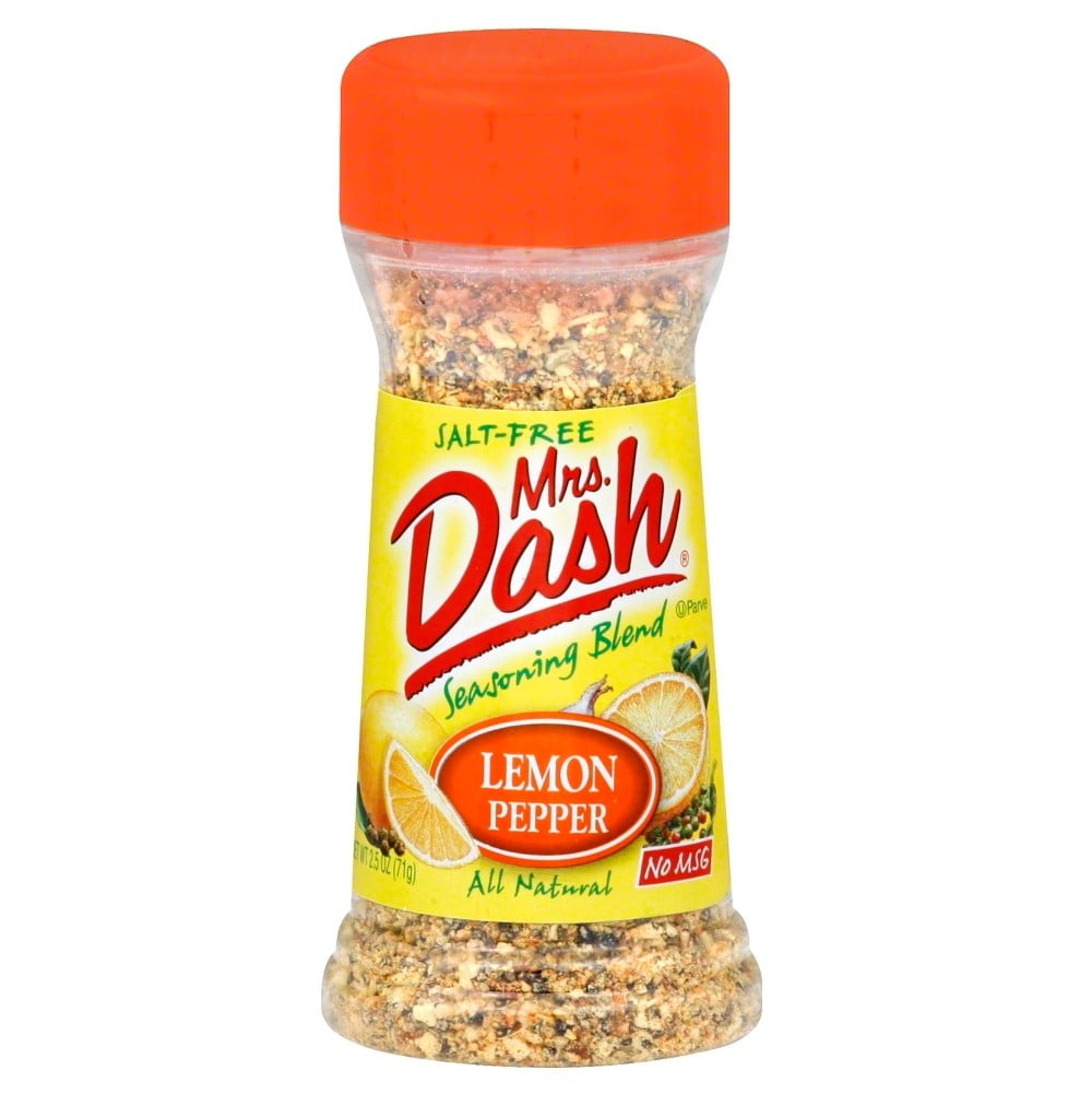 Mrs Dash Lemon Pepper Salt Free Seasoning Blend, 2.5 Oz.. - Walmart.com