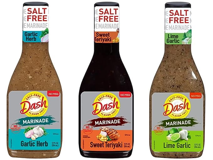 Mrs. Dash Salt Free Marinade 12 Oz Bottles 3 Pack Bundled by Louisiana ...