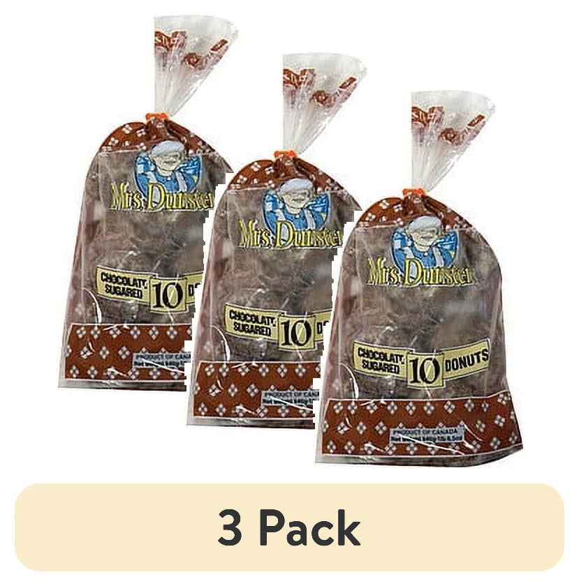 (3 pack) Mrs. Dunster's Choc Sugar Donuts 10 Pk - Walmart.com