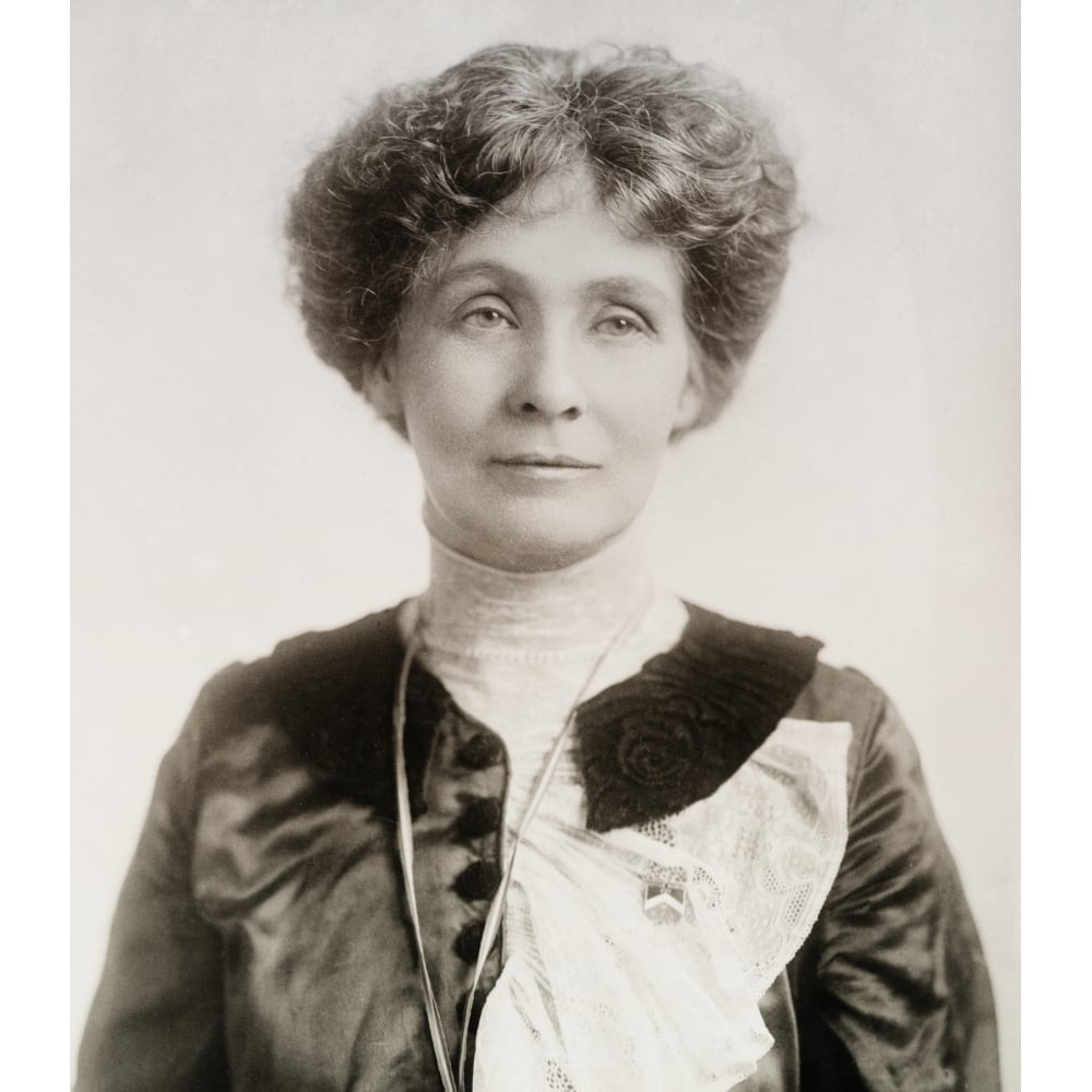 Mrs.Emmeline Pankhurst 1858 Poster Print - Walmart.com